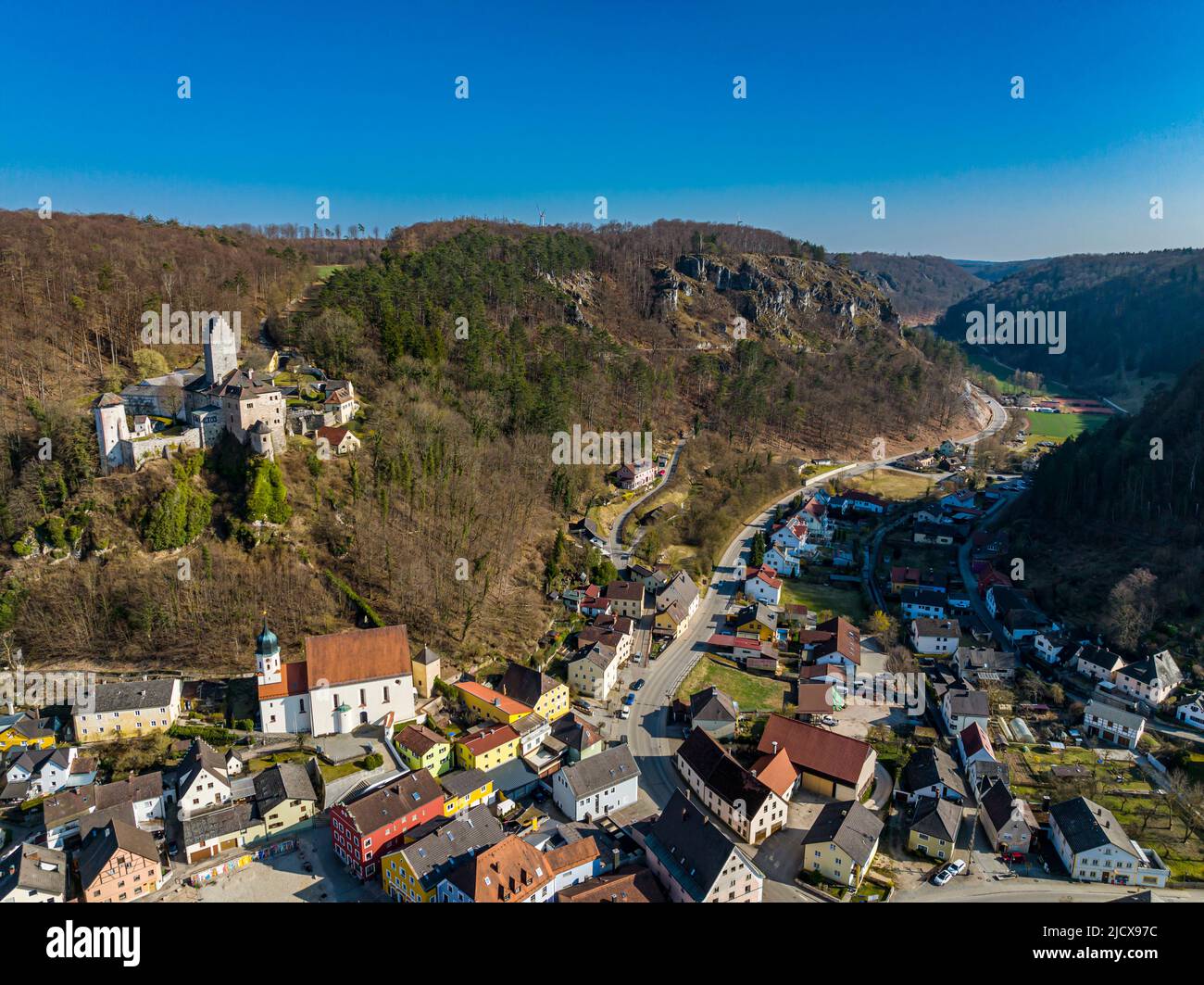 Kipfenberg Castle, Kipfenberg, Altmuehltal, Bavaria, Germany, Europe ...