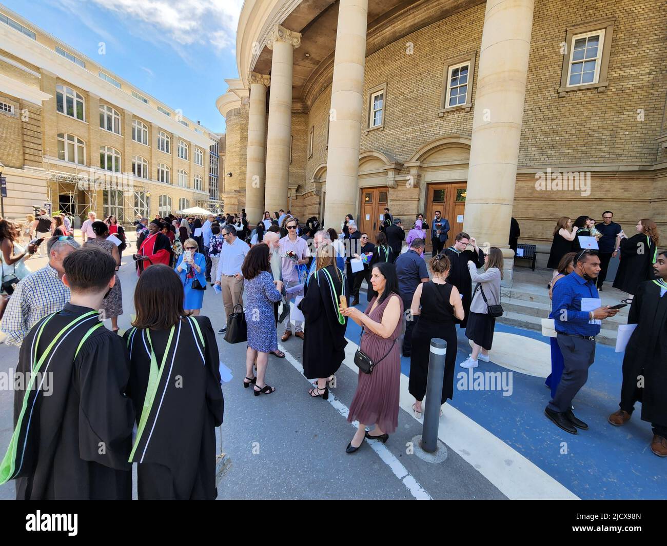 University of Toronto Convocation Hall Graduation, Toronto Stock Photo ...