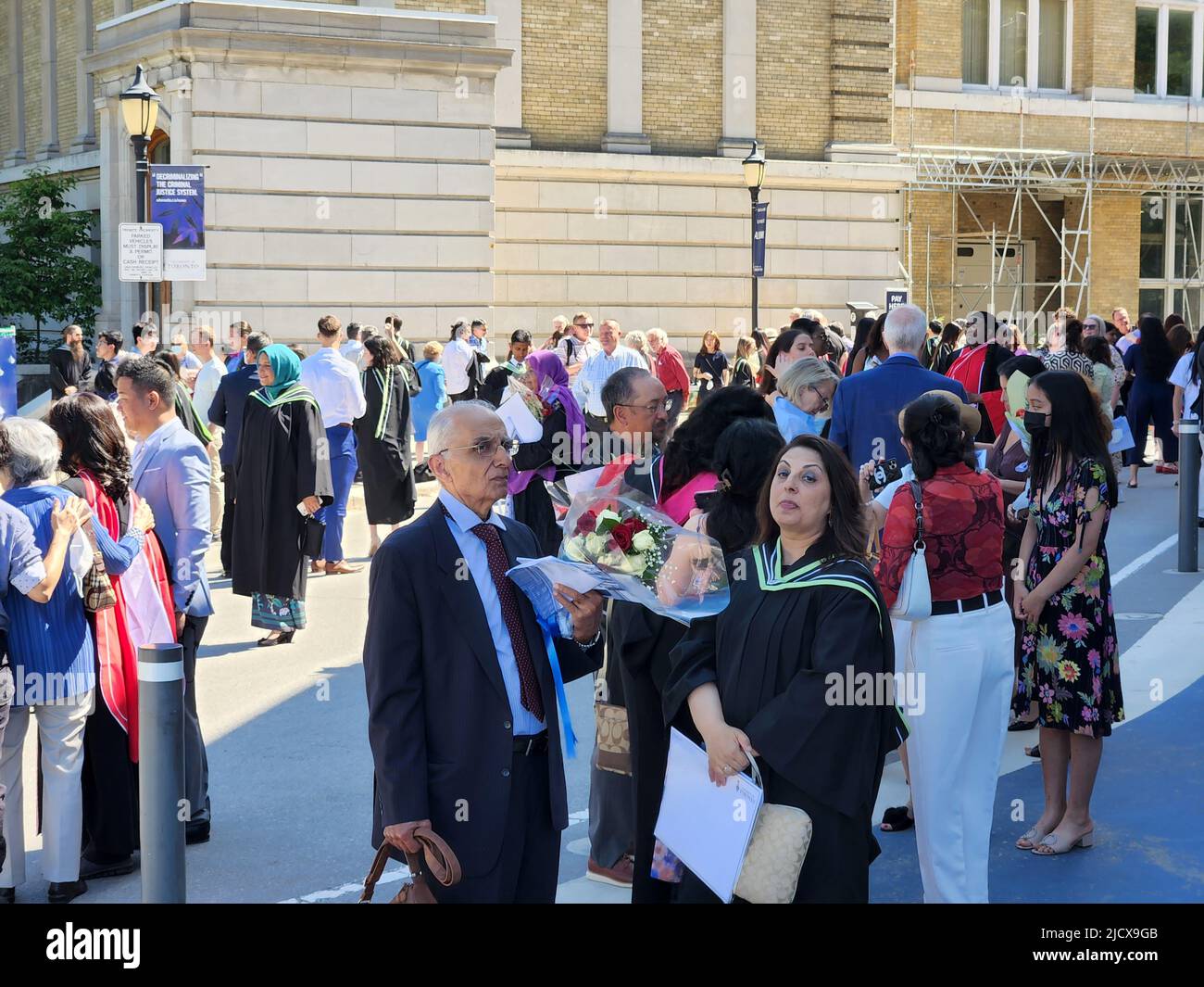 University of Toronto Convocation Hall Graduation, Toronto Stock Photo ...