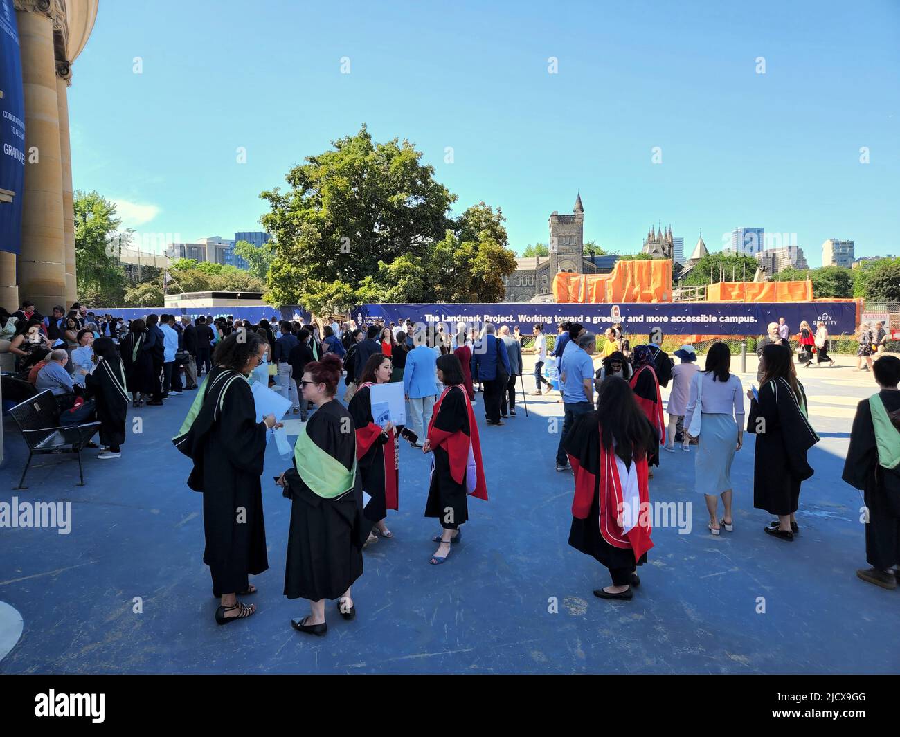 University of Toronto Convocation Hall Graduation, Toronto Stock Photo ...