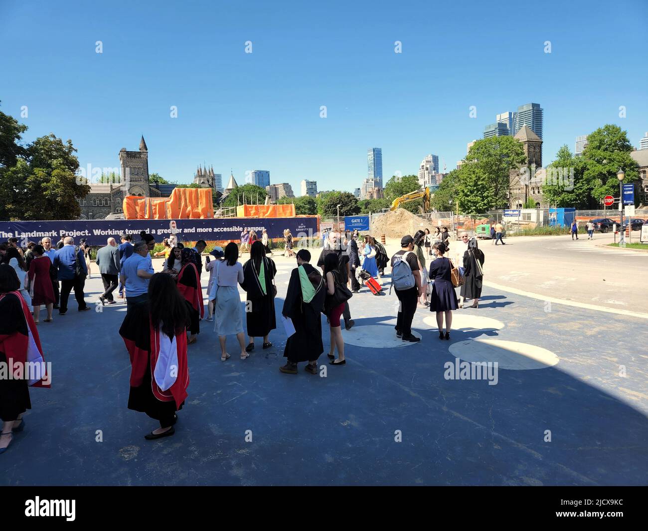 University of Toronto Convocation Hall Graduation, Toronto Stock Photo ...