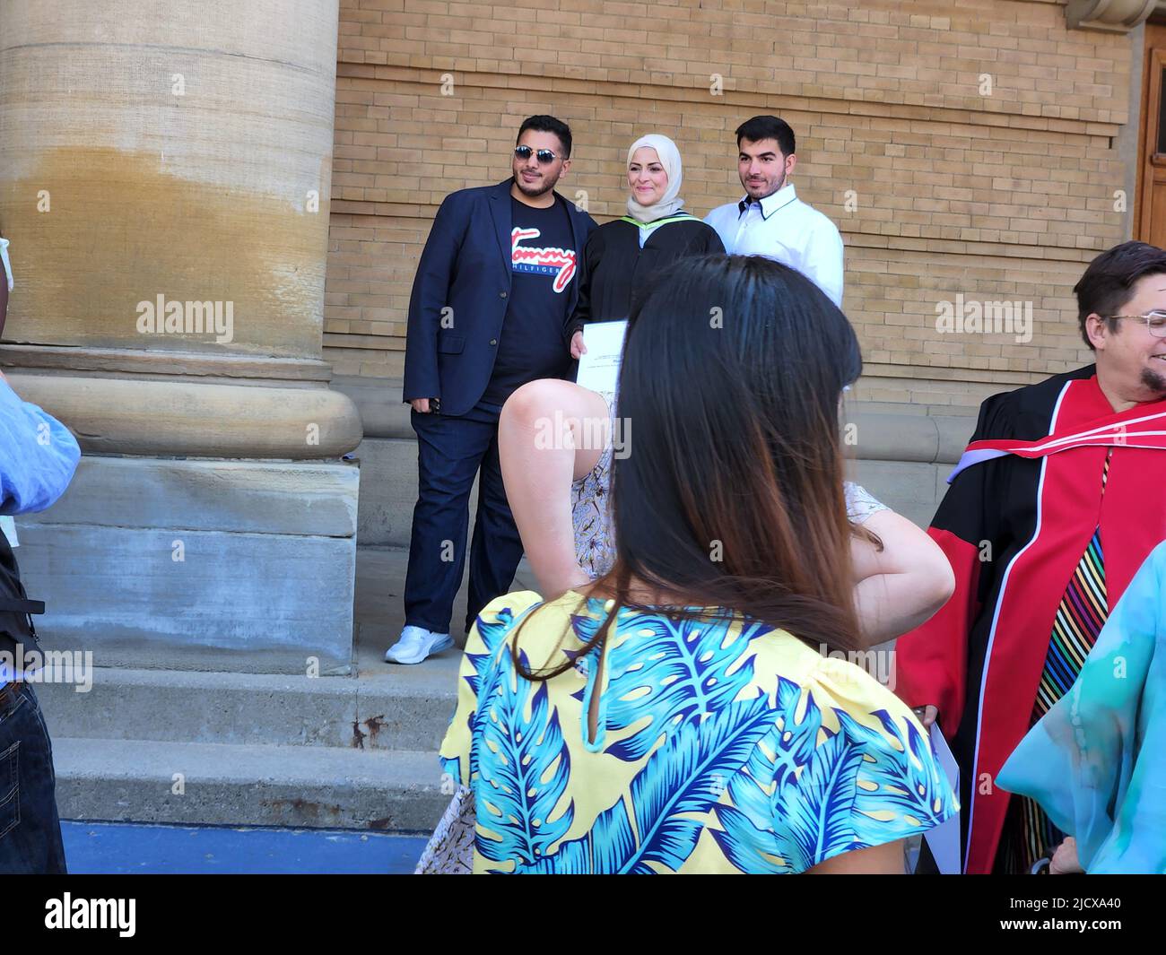 University of Toronto Convocation Hall Graduation, Toronto Stock Photo ...