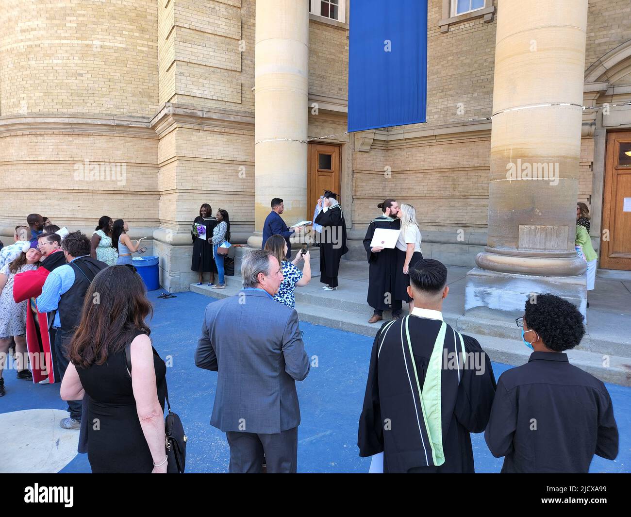 University of Toronto Convocation Hall Graduation, Toronto Stock Photo ...