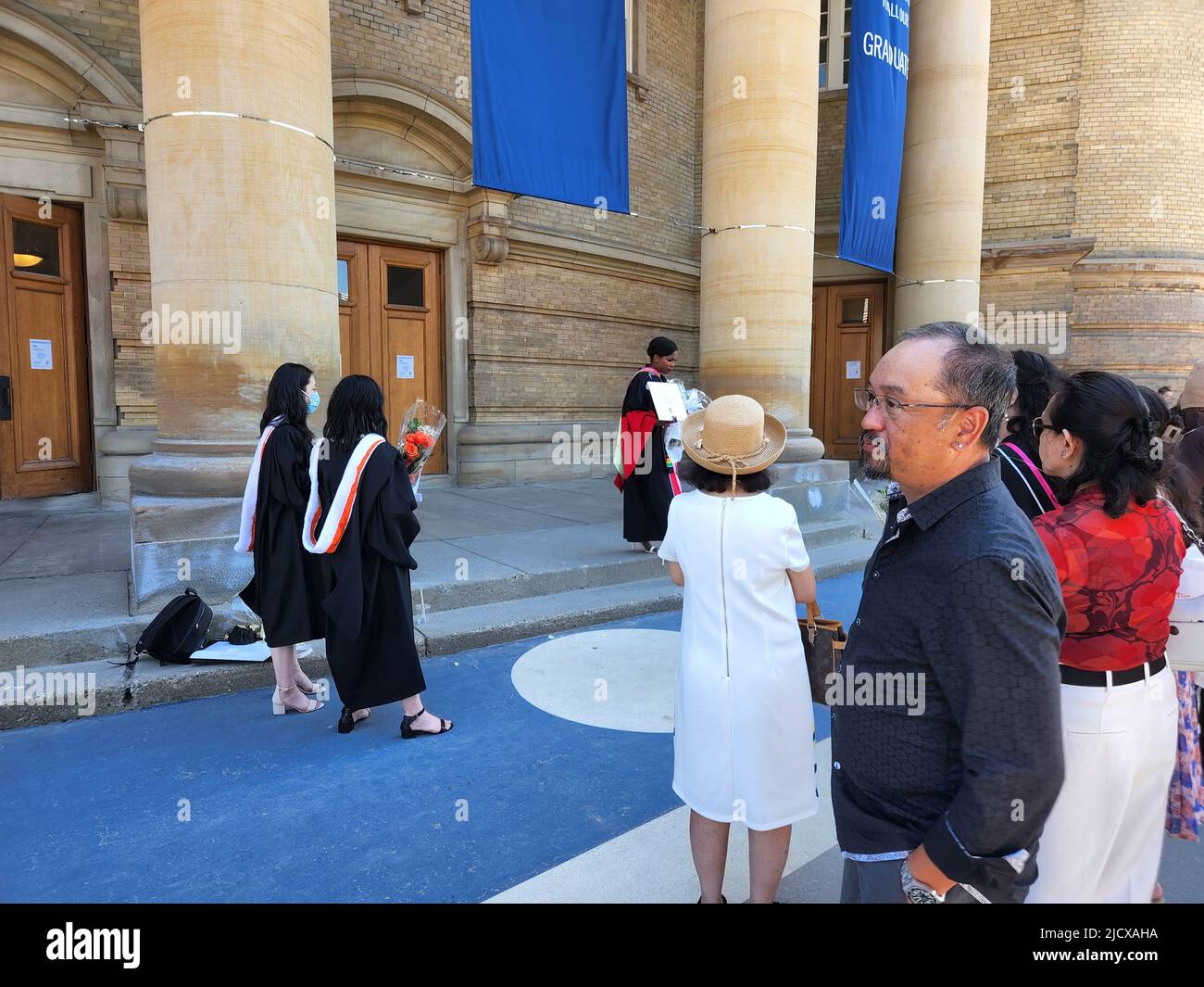 University of Toronto Convocation Hall Graduation, Toronto Stock Photo ...