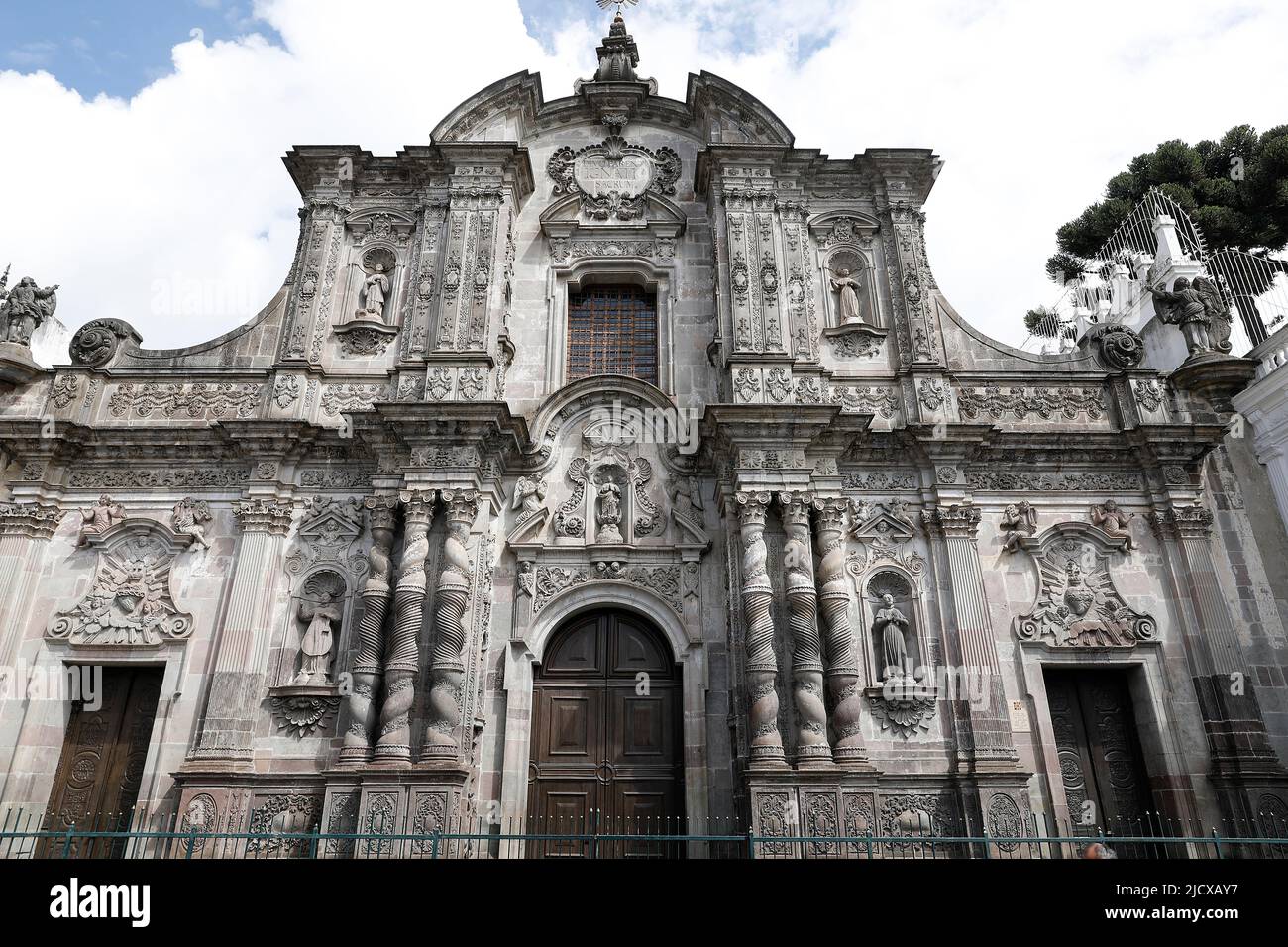 Jesuit Church (Iglesia de la Compania de Jesus), UNESCO World Heritage ...
