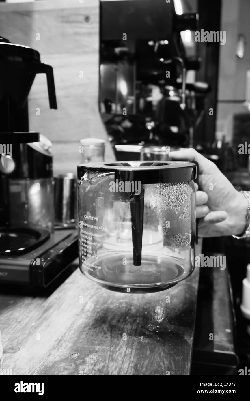 Filter coffee in white hi-res stock photography and images - Alamy