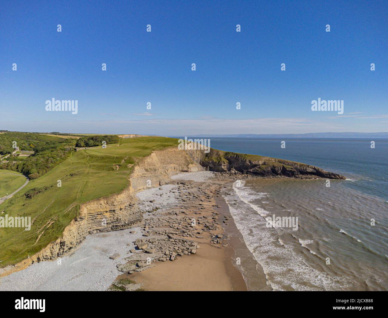 Dunraven bay fossil hi-res stock photography and images - Alamy