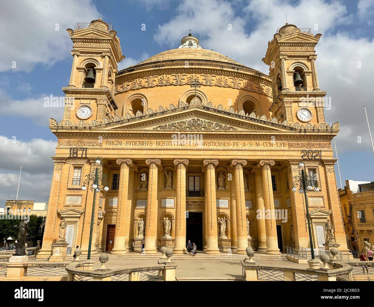 Rotunda of Mosta in Malta Stock Photo - Alamy