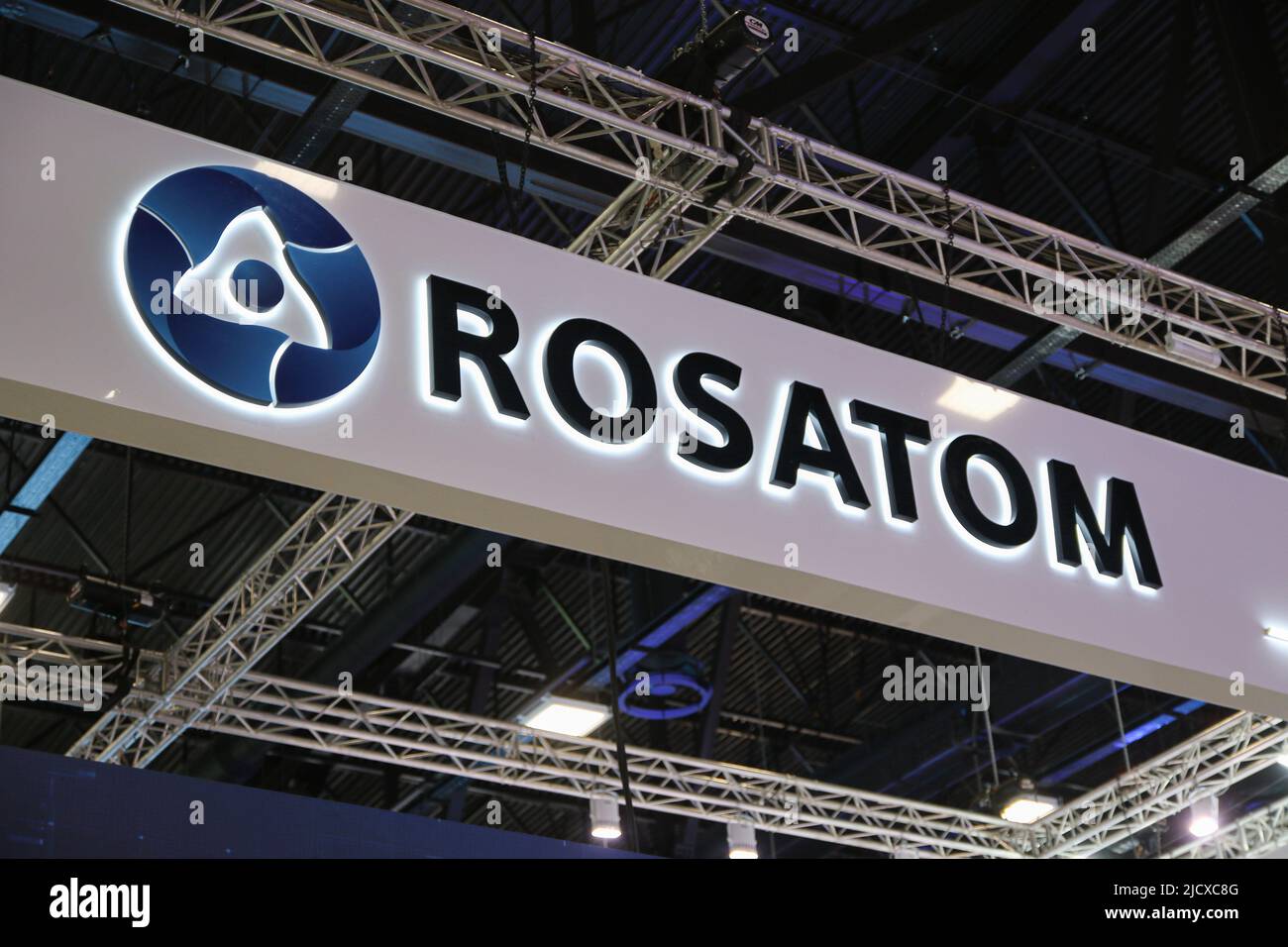 Rosatom logo hi-res stock photography and images - Alamy
