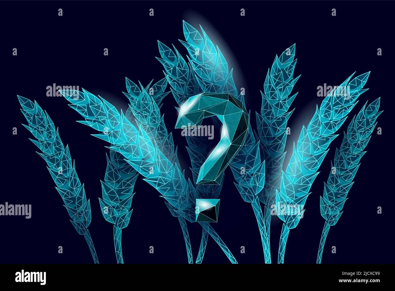 3D wheat ears grain. World food Day hunger awareness. Help charity food ...