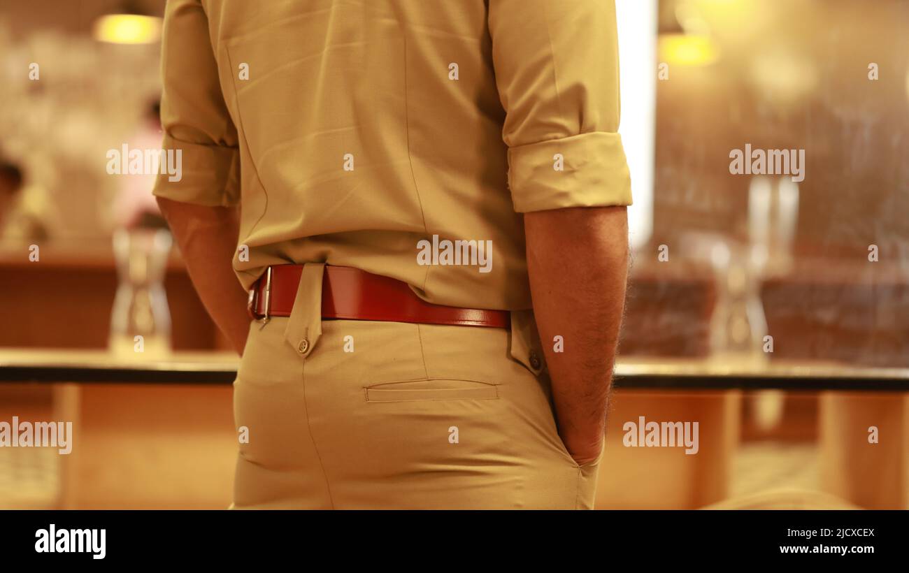 Police Officer on duty in station Stock Photo - Alamy