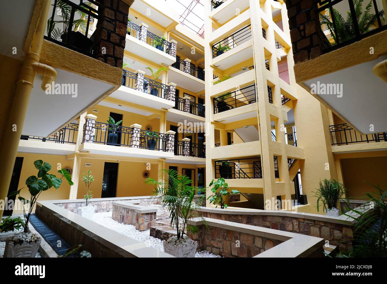 The Hope Hostel in Kigali, Rwanda, where migrants will stay after ...