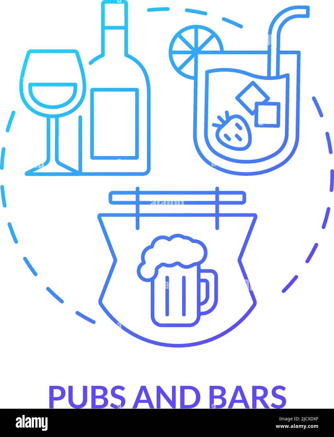 Small pubs Stock Vector Images - Alamy