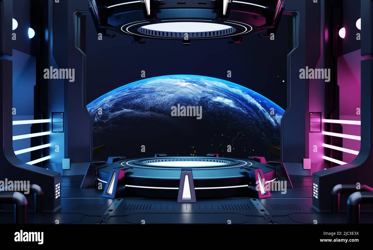 Cyberpunk Sci Fi Spaceship Bedroom Living In Sci Fi Space Ship