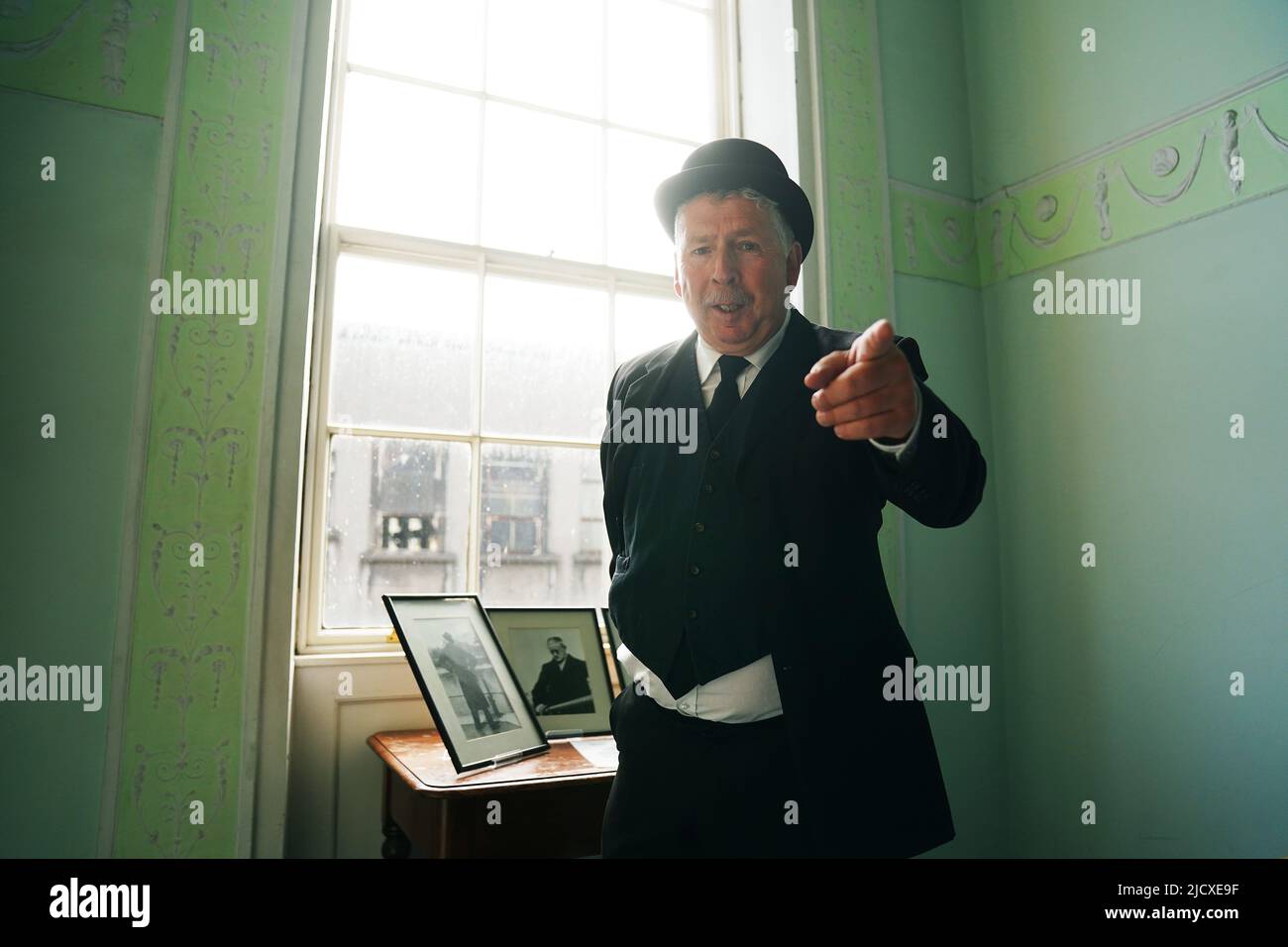 Les Doherty in the role of 'Leopold Bloom' at the James Joyce Centre on ...