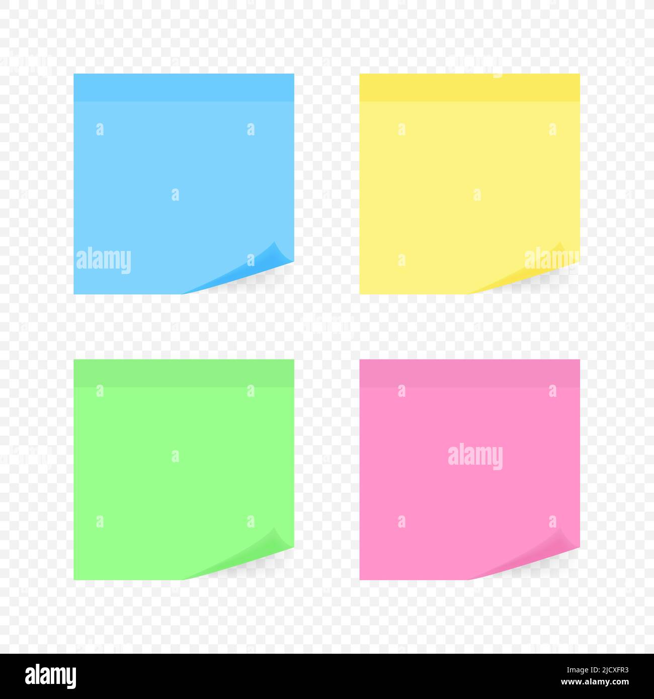 Colorful sticky note, vector illustration Stock Vector Image & Art - Alamy