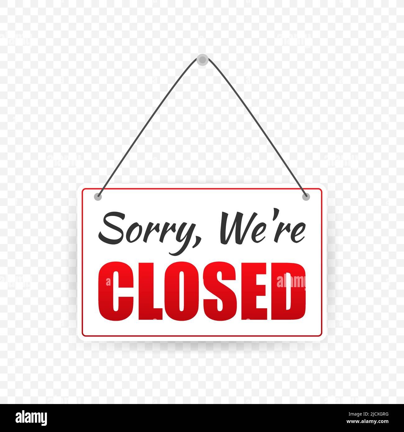 Closed Store Sign. Door sign Stock Vector Image & Art - Alamy