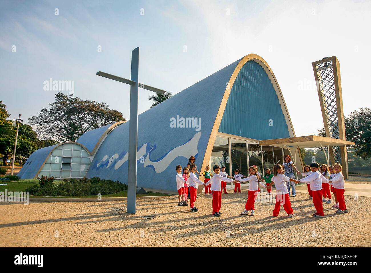 Brazil, Bela Horizonte Church of Saint Francis Assisi or the little ...