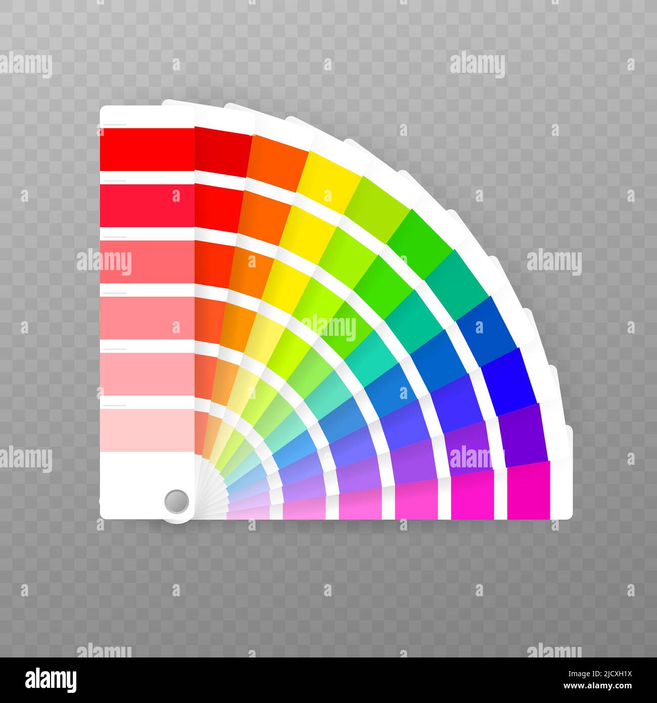 Color palette guide on transparent background Stock Vector Image & Art ...