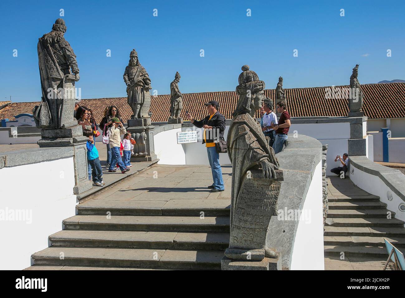 Brazil, Congonhas This sanctuary in Minais Gerais, south of Belo ...