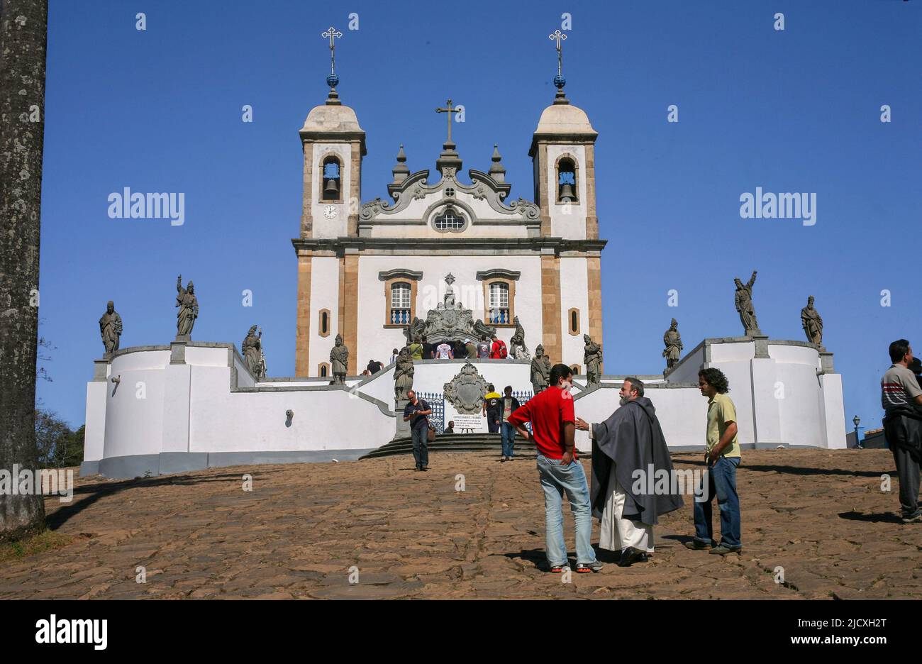 Brazil, Congonhas This sanctuary in Minais Gerais, south of Belo ...