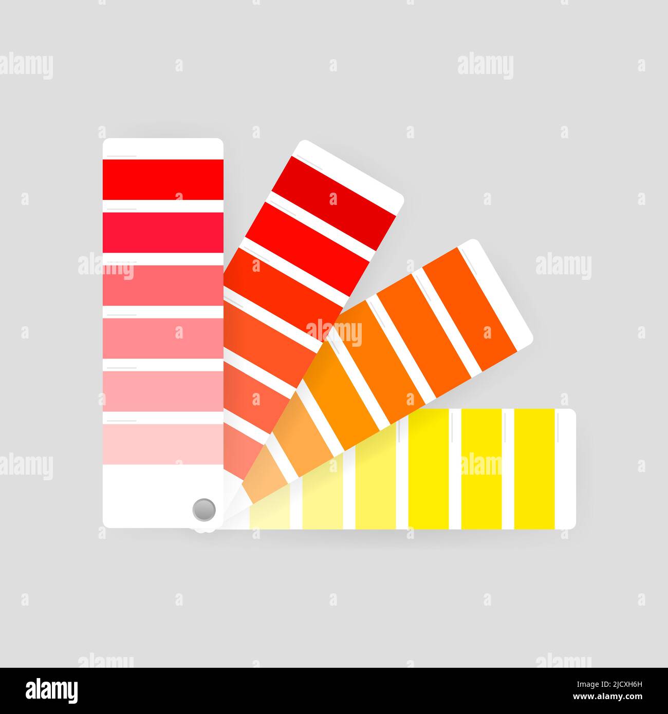 Color palette guide on transparent background Stock Vector Image & Art ...
