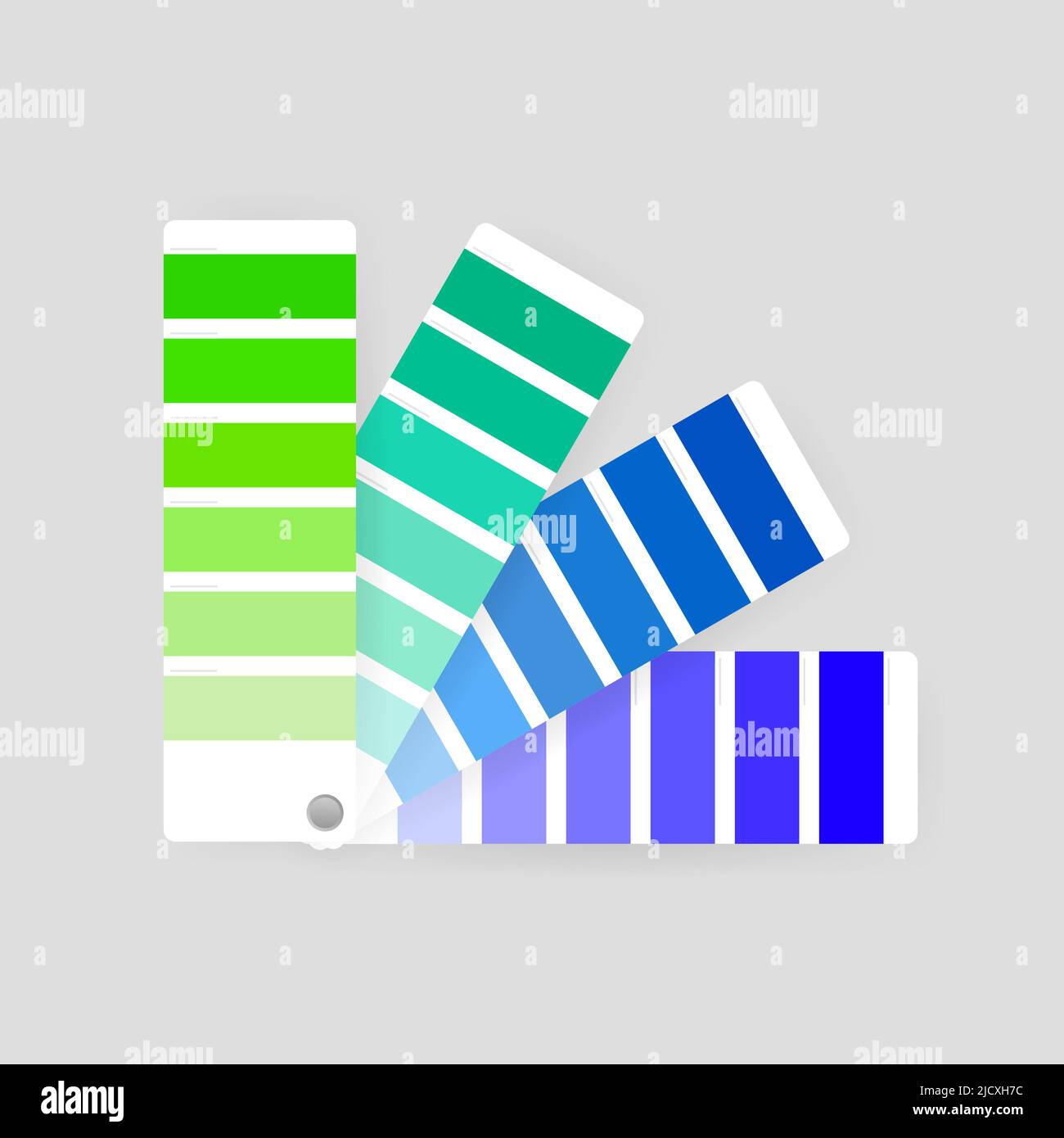 Color palette guide on transparent background Stock Vector Image & Art ...