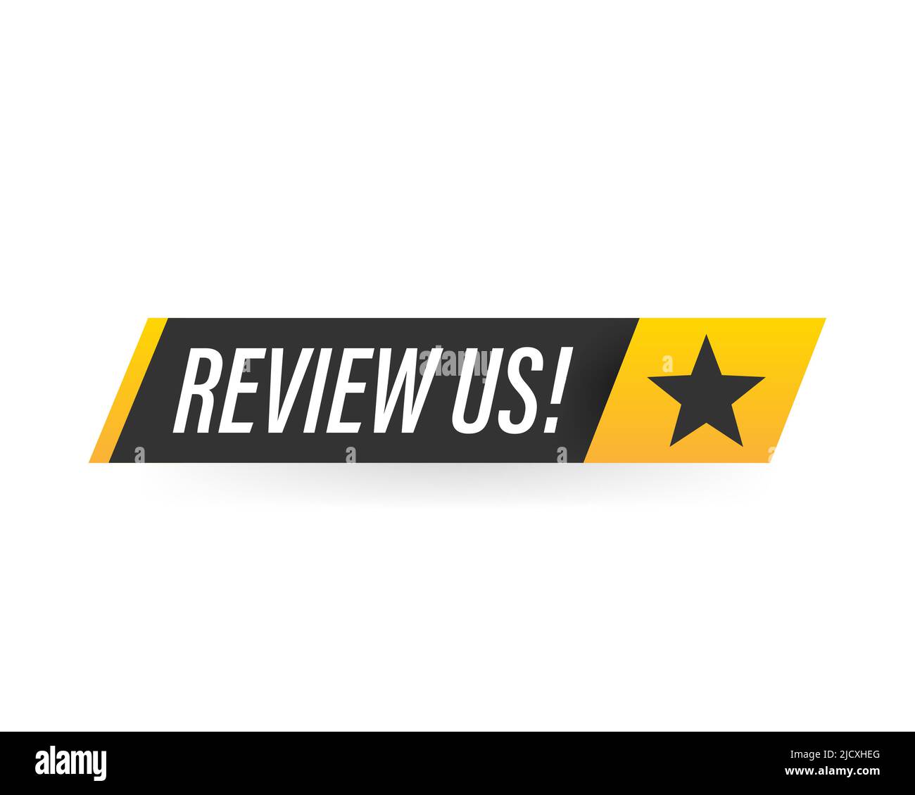 Review us. Vector illustration on white background Stock Vector Image ...