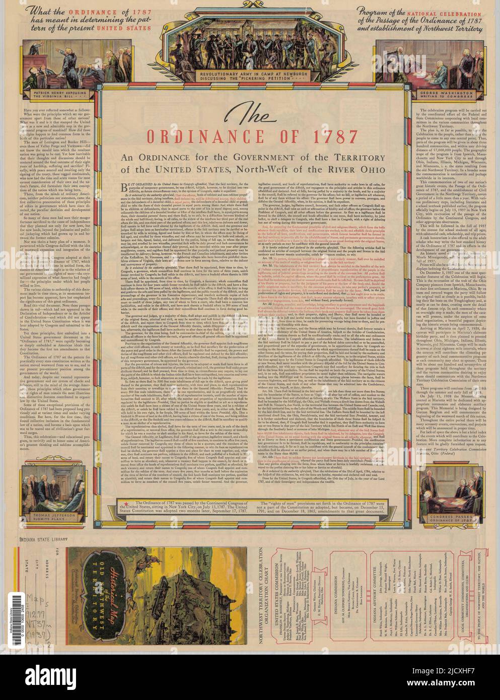 Old northwest territory map hi-res stock photography and images - Alamy