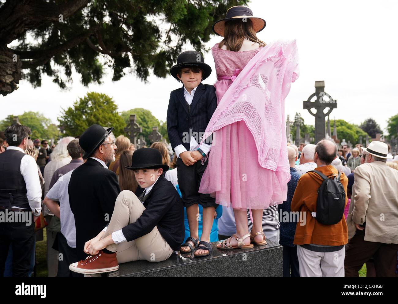 Bronyn Boyd (11) with her brothers Macdara, 6, (centre) and Camryn (9 ...