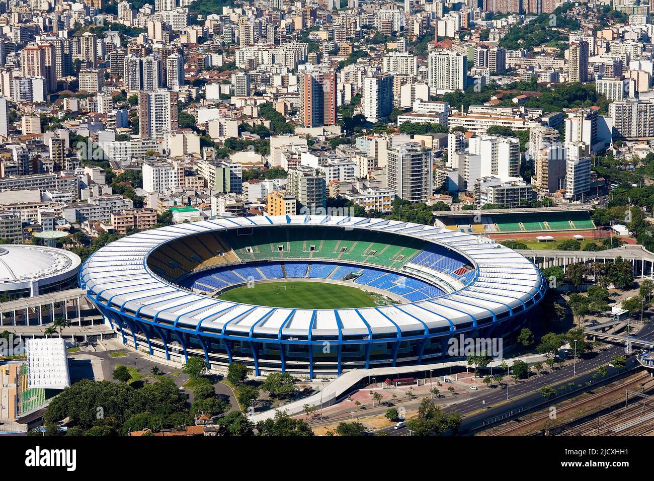 Brazil, Rio de Janeiro Maracana soccer stadium Stock Photo - Alamy