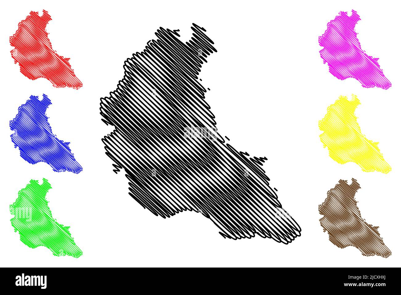 Great Karimun island (Republic of Indonesia, South East Asia) map ...