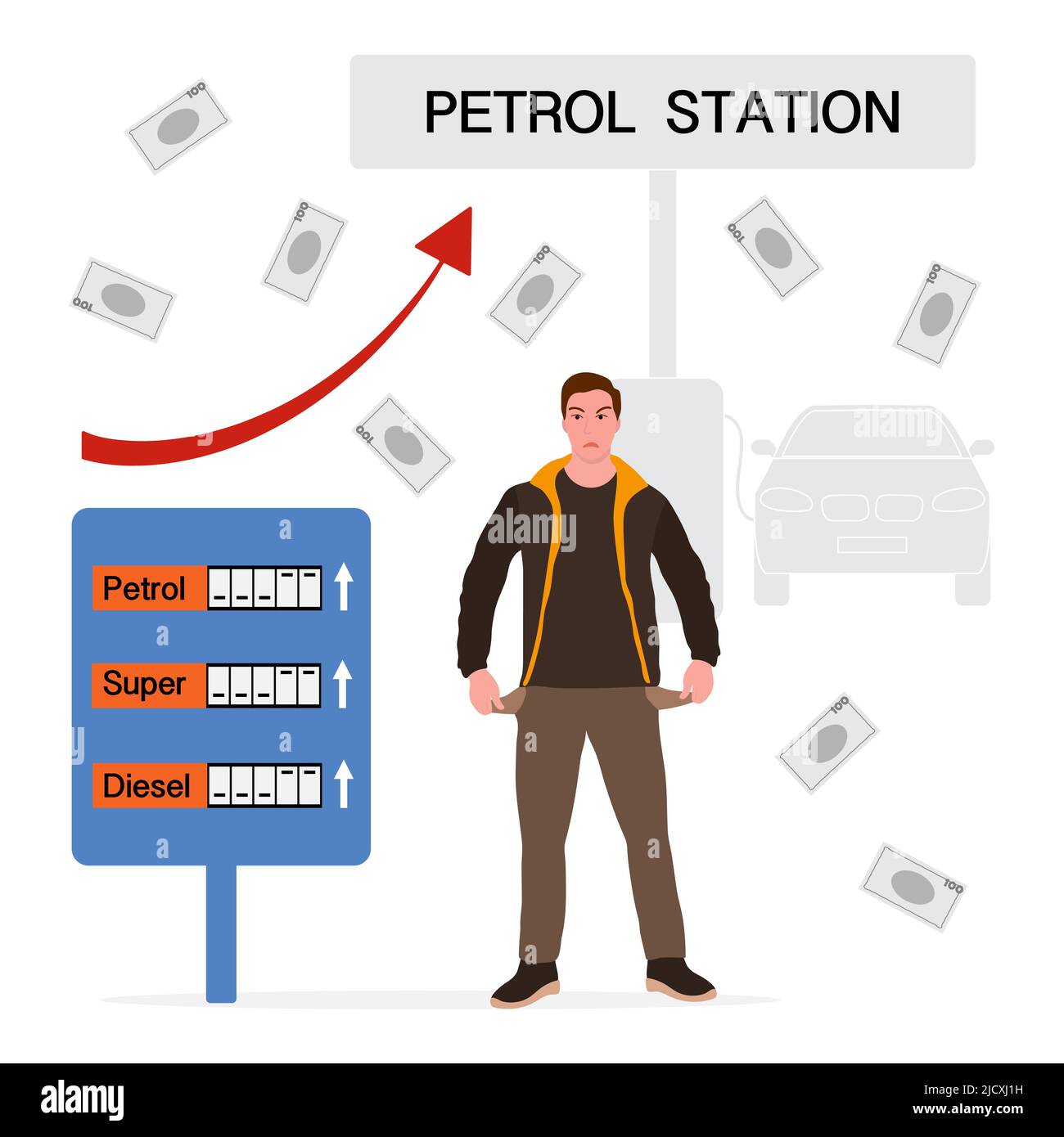 Inflation station Stock Vector Images - Alamy