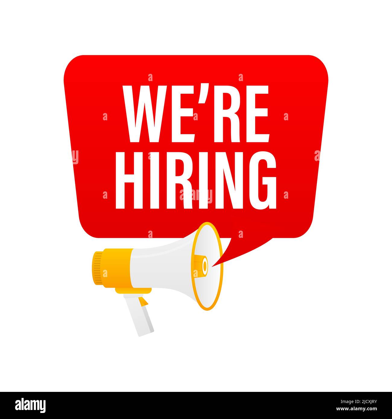 Hand text now hiring Stock Vector Images - Alamy