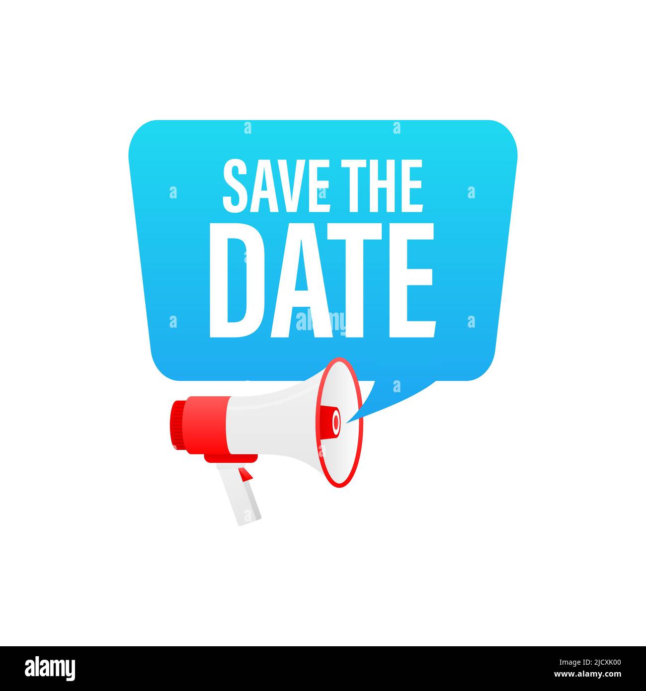 Important badge megaphone icon Stock Vector Images - Alamy