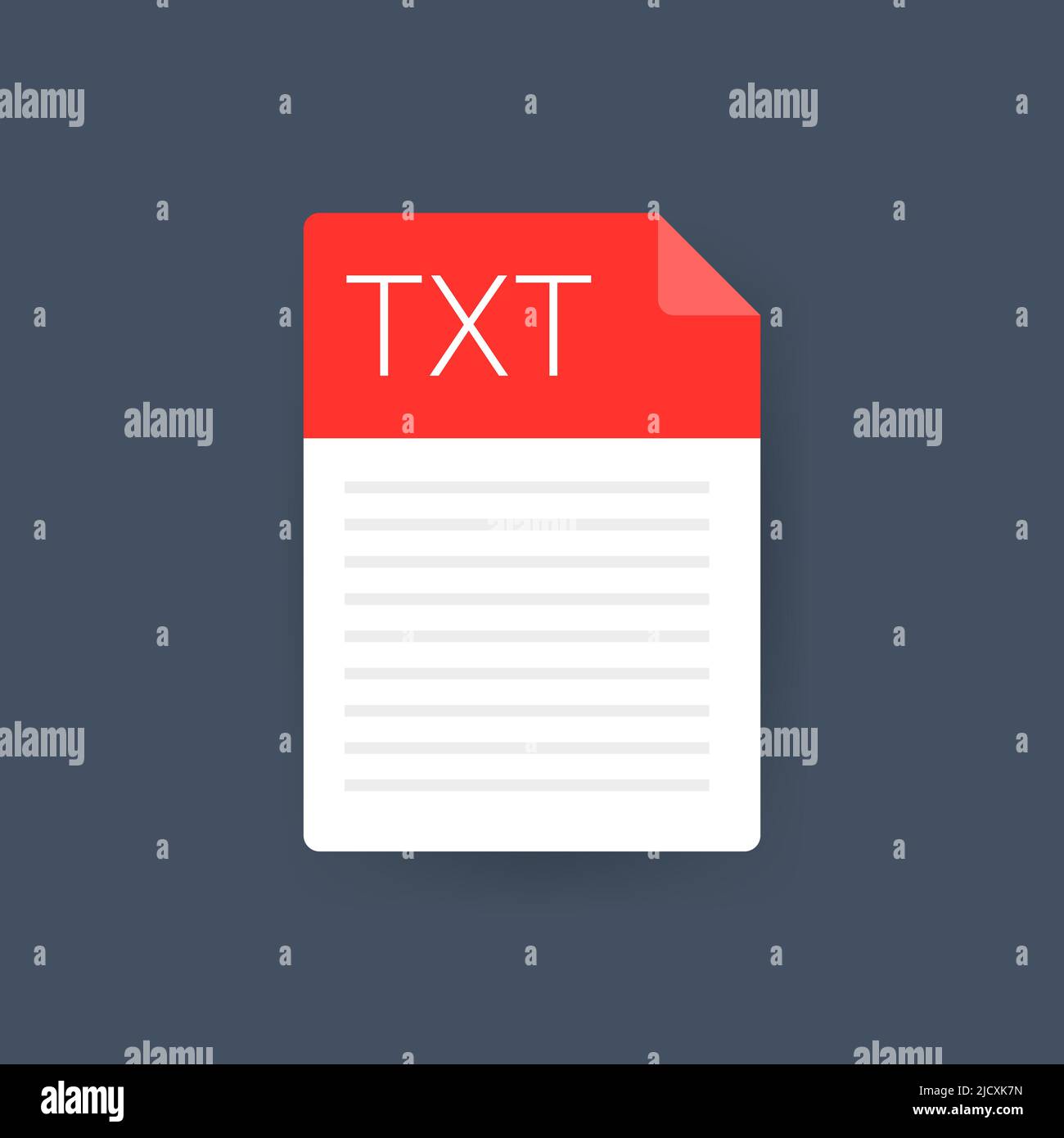 Txt icon text file format hi-res stock photography and images - Alamy