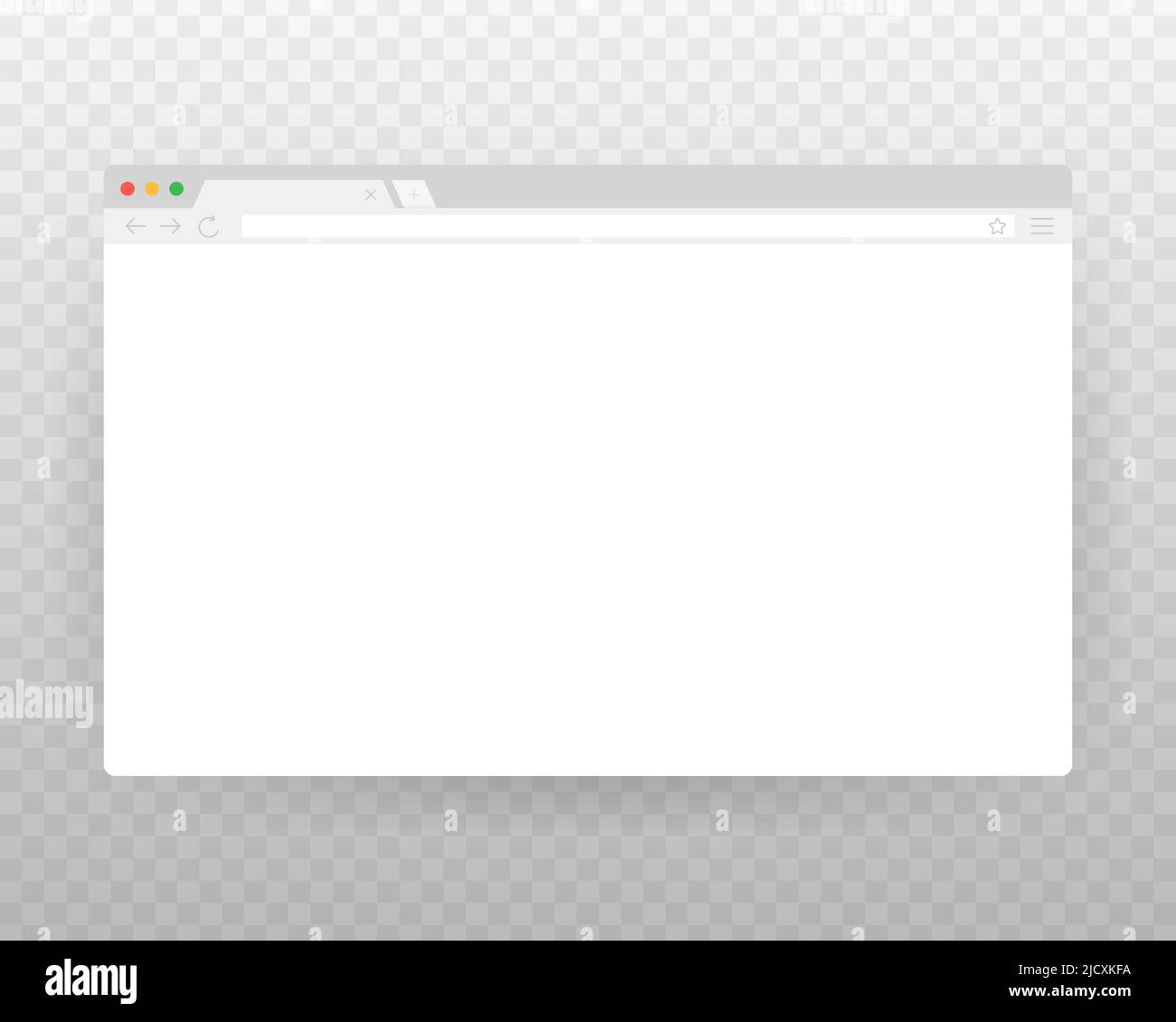 Browser window vector illustration. Browser or web browser in flat style. Window concept ...