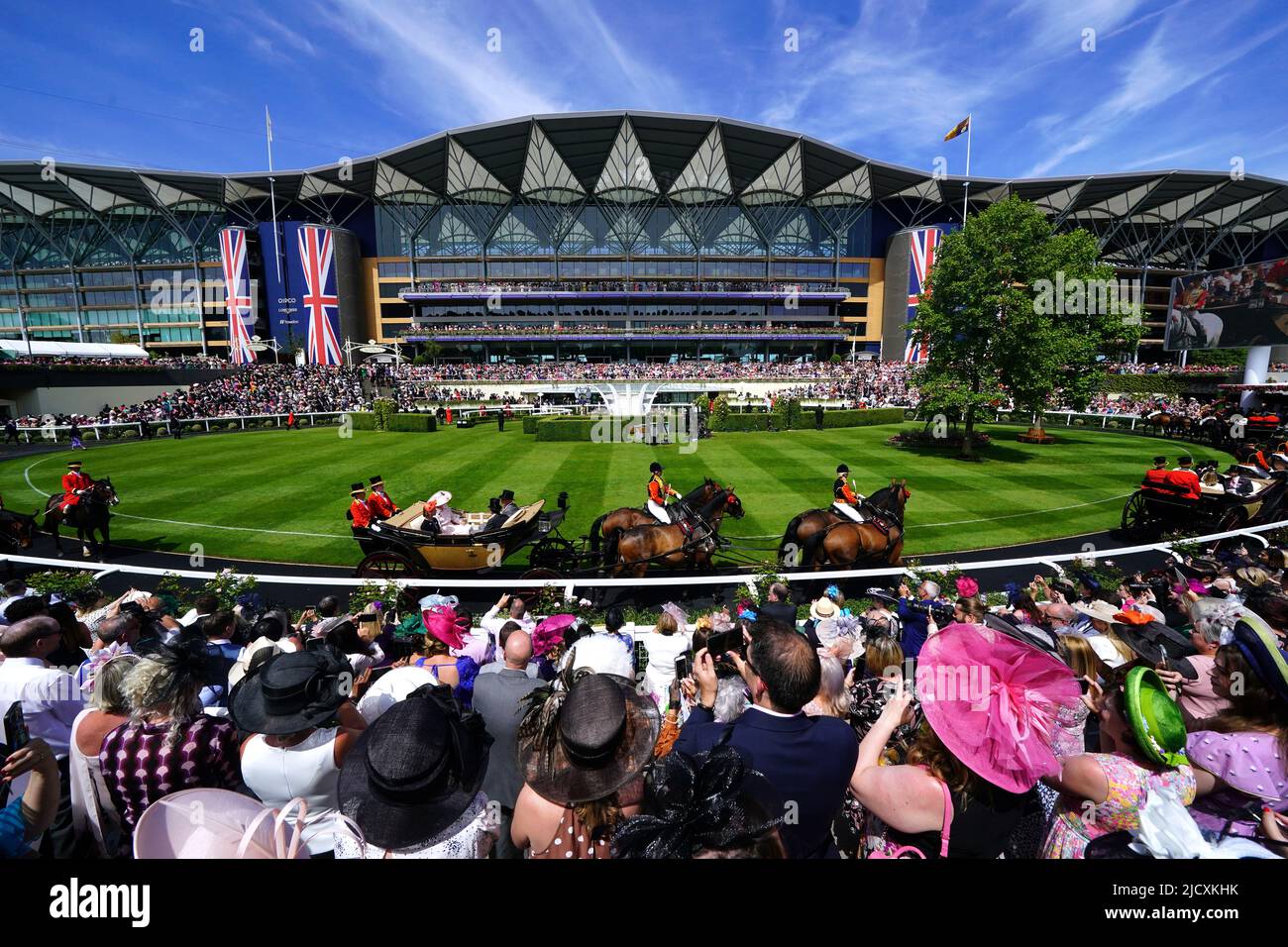 The Duke of Bedford and Duchess of Bedford, Sir Johnny Weatherby and ...