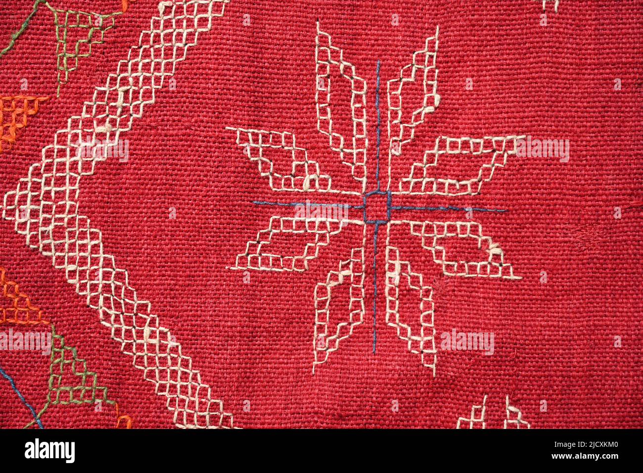 Antique Indian Tribal Textile Rajasthan Motif Embroidery Handmade ...