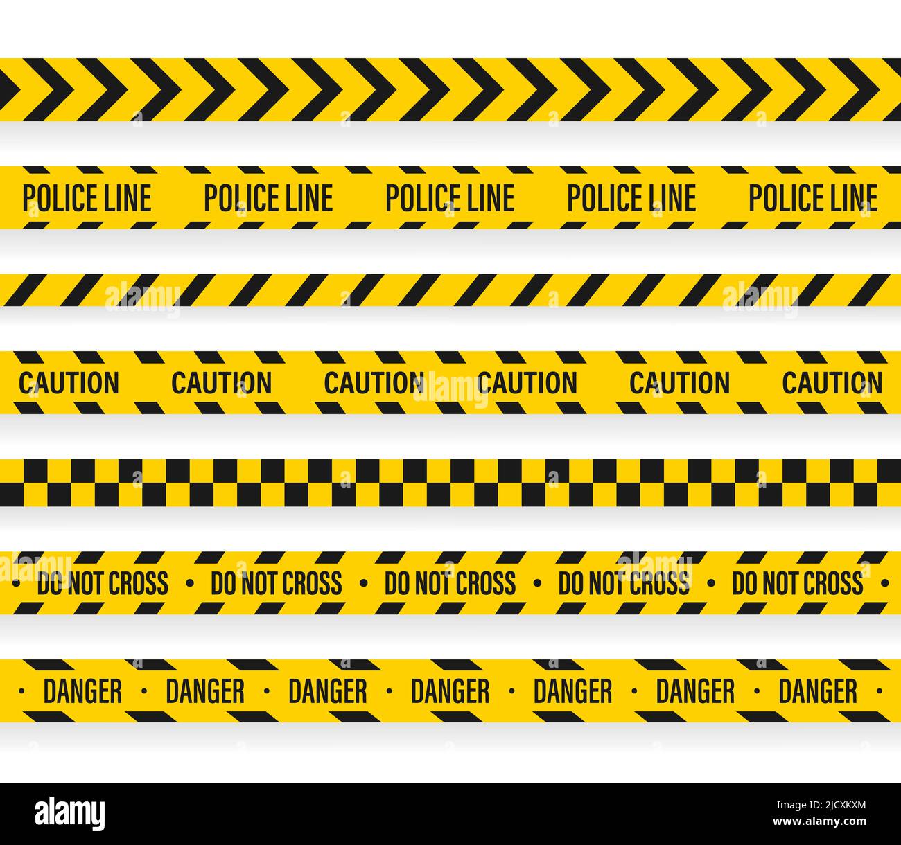 Vector Police line do not cross tape design Stock Vector Image & Art ...