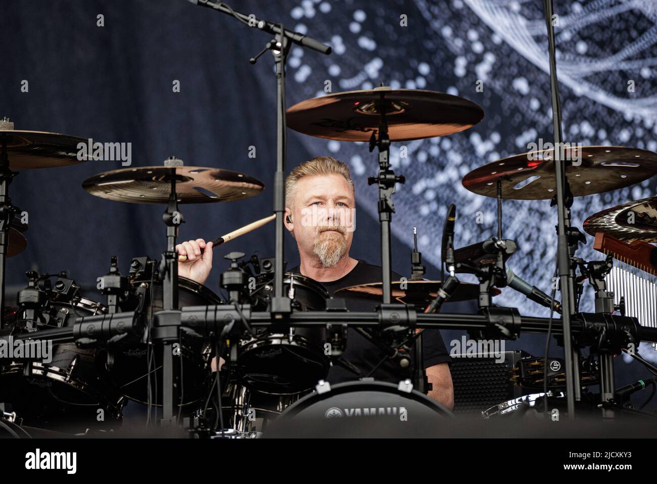 Copenhagen, Denmark. 15th, June 2022. The Danish rock band Dizzy Mizz ...