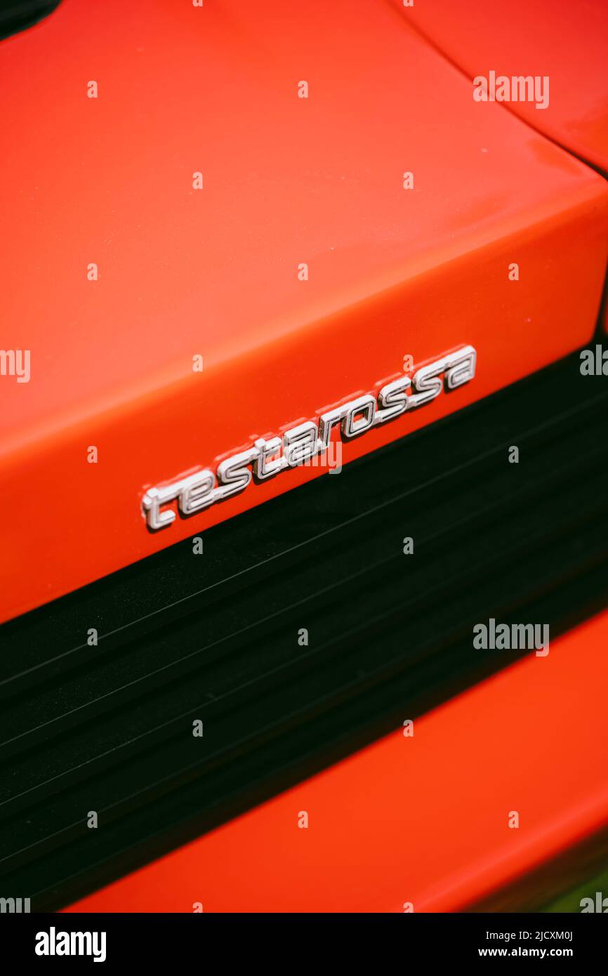 Como, Italy - May 22, 2022: Close up illustrative editorial image of a ...