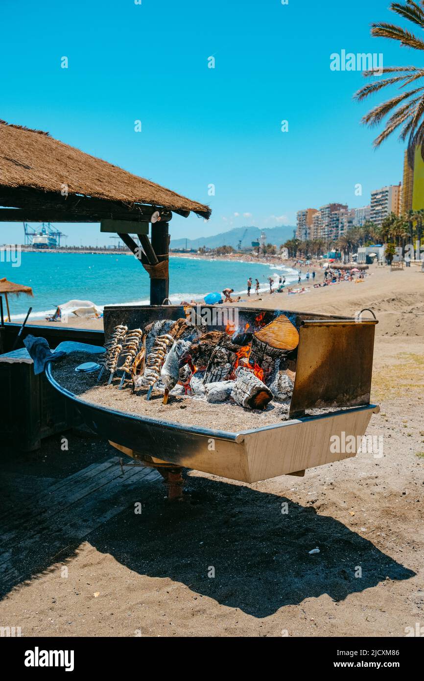 Typical espetos hi-res stock photography and images - Alamy