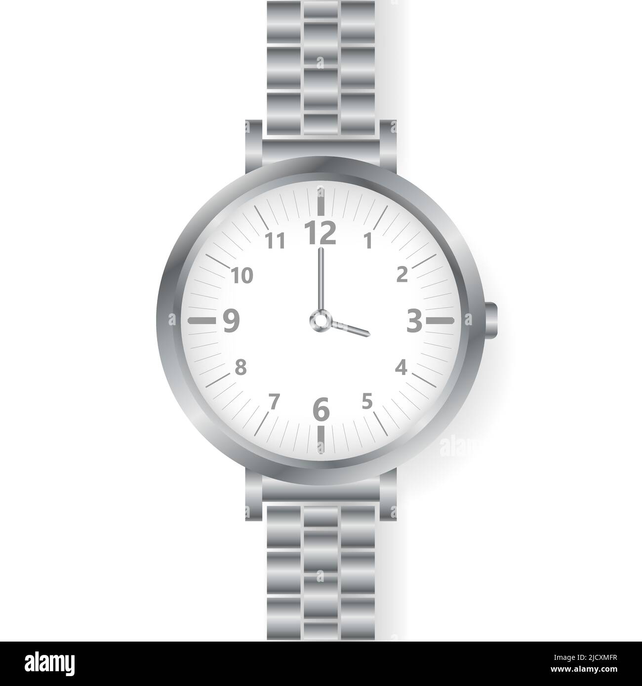 Analog stopwatch on black Stock Vector Images - Alamy