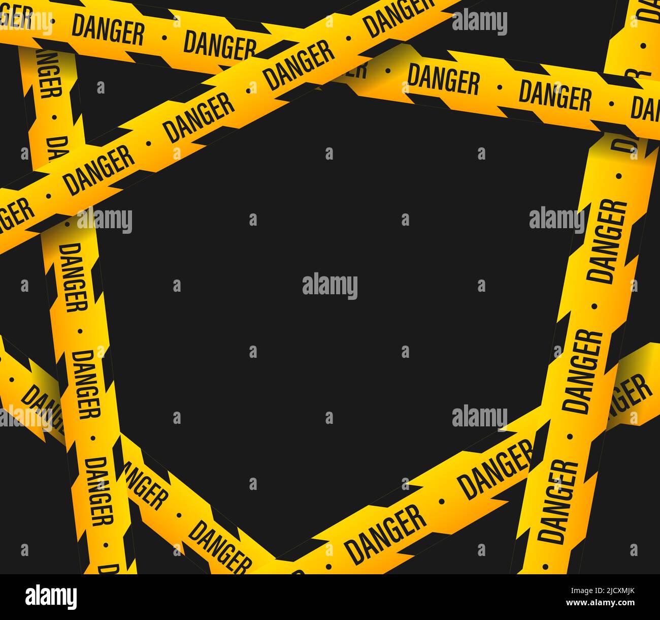 Danger. Police line do not cross tape design. Vector illustration Stock ...