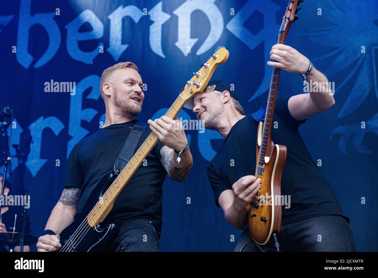 Copenhagen, Denmark. 15th June, 2022. The Danish melodic death metal ...