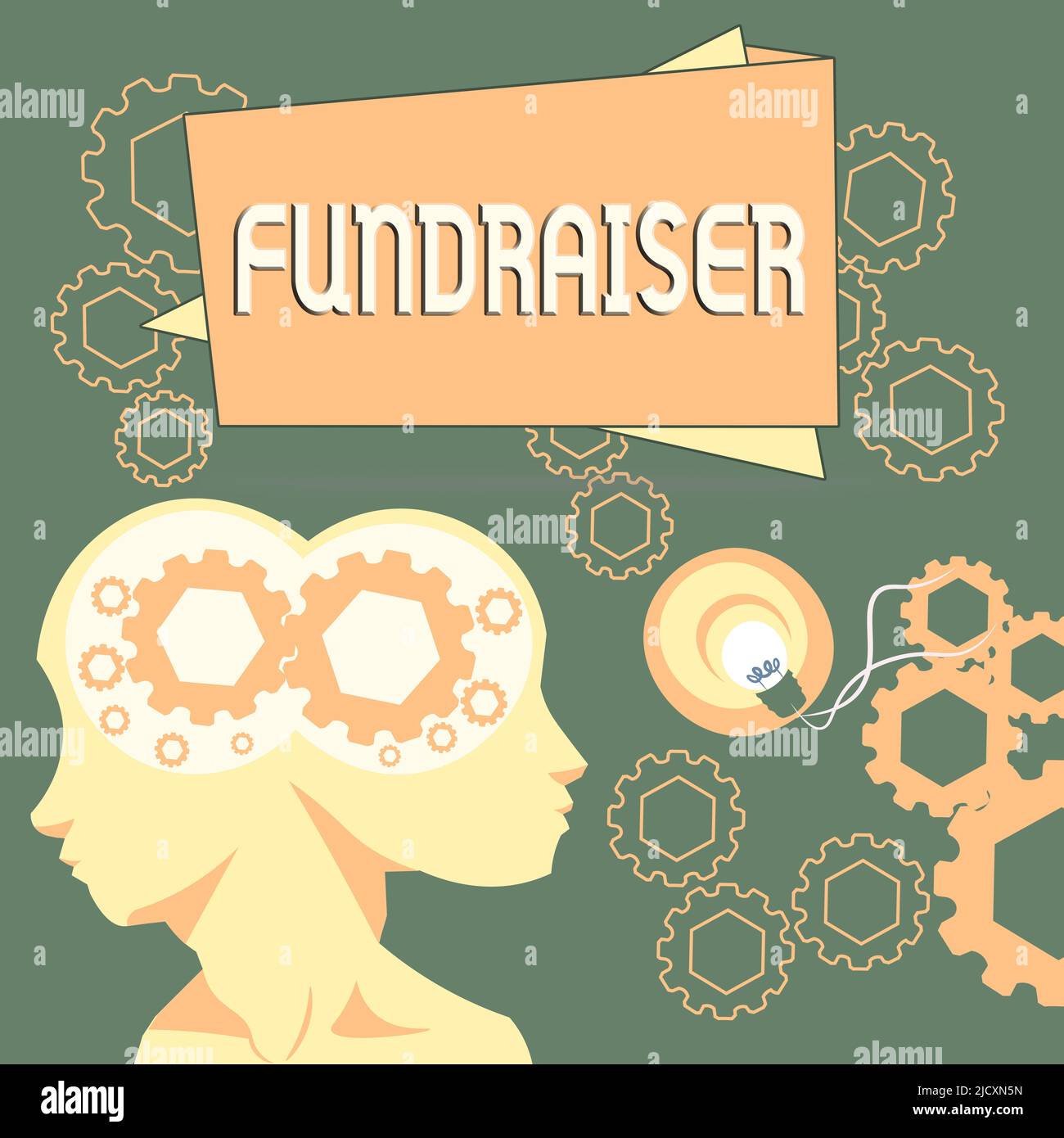 Hand writing sign Fundraiser. Business idea person whose job or task is ...