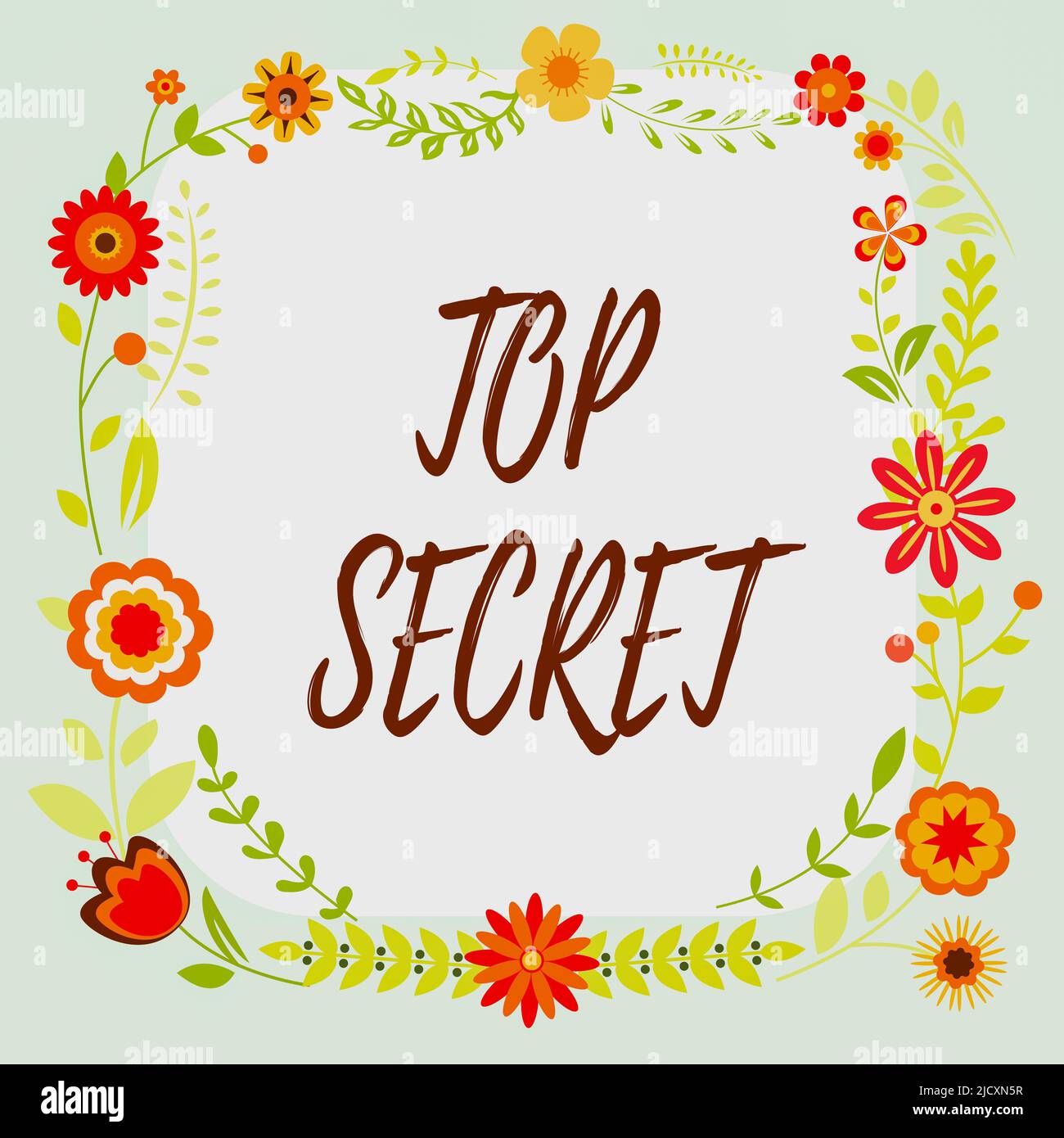 Handwriting text Top Secret. Business showcase telling someone ...