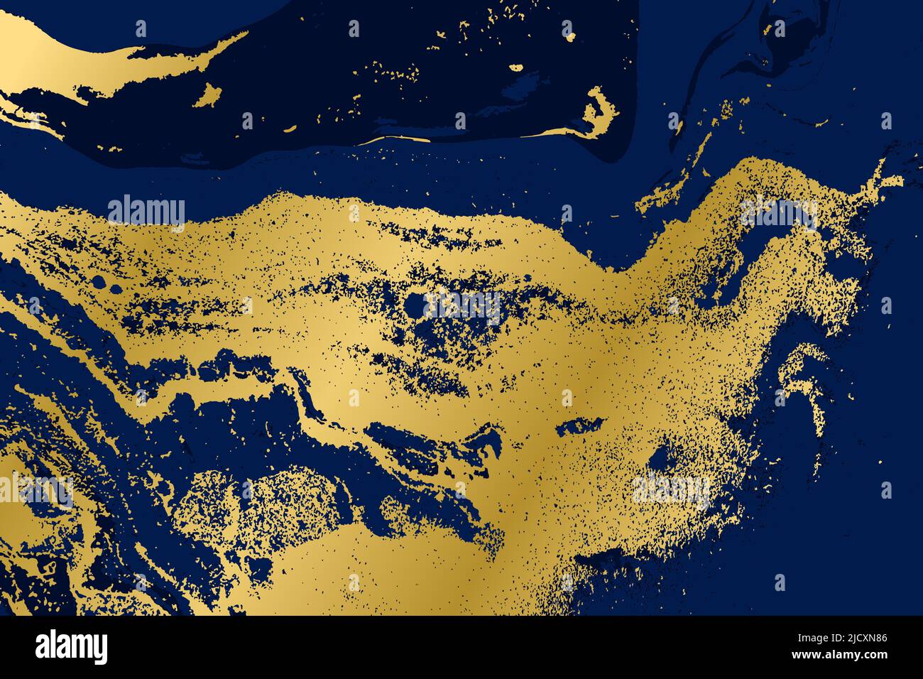 Luxury liquid blue gold wave Stock Vector Images - Alamy