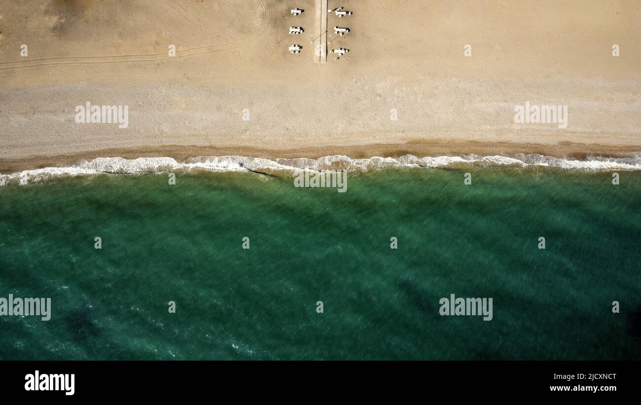 Aerial beach sand hi-res stock photography and images - Alamy